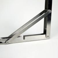 China ODM 400mm Stainless Steel Folding Desk Brackets for sale