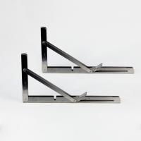 China 200mm 400mm SS Wall Mount Folding Bracket For Living Room for sale