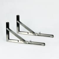 China 200mm 400mm SS Wall Mount Folding Bracket For Living Room for sale