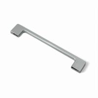 China 96mm Zinc Alloy Square T Bar Silver Door Handles For Cabinet Kitchen for sale