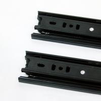 China SGS 45mm 3 Folding Full Extension Drawer Runners for sale