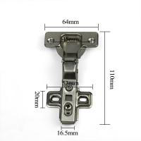 China SGS 3d Furniture Kitchen Cabinet Door Hinges Adjusted Removable for sale