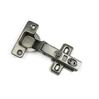 China Half Overlay Cabinet Furniture Hinges Kitchen Furniture Hardware Fittings 110mm for sale