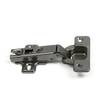 China Full Overlay Nickel Plated Kitchen Cabinet Hinge 45mm for sale