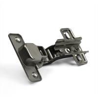China Half Overlay Kitchen Cabinet Furniture Hinges Hardware Fittings Adjustable for sale
