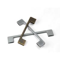 China 200mm Silver Cabinet Aluminium Drawer Handles Knobs For Furniture Bedroom for sale