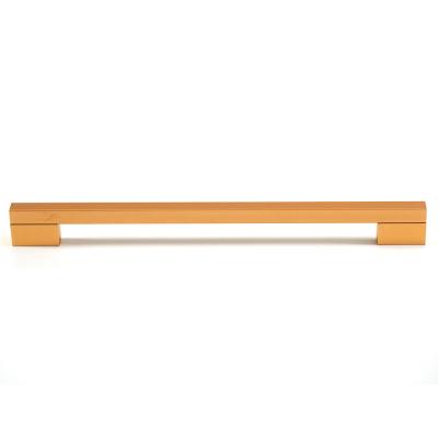 China 12 Inch Aluminum Golden Wardrobe Door Handles Hardware for bedroom for sale