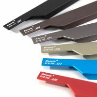 China OEM Aluminium Drawer Hidden Pull Handles Anodized Colorful 300mm for sale