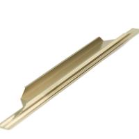 China OEM Aluminium Drawer Hidden Pull Handles Anodized Colorful 300mm for sale
