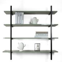 China 800*1100mm Metal Iron Storage Wall Hanging Shelf ODM Electro Paint for sale
