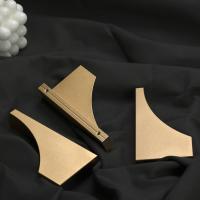 China 120mm Brass Aluminium Combination 3 Color Cabinet Door Handles for sale
