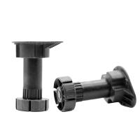 China Kitchen Plastic Sofa Legs Adjustment Furniture Hardware Fittings for sale