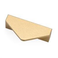 China OEM Customized Golden Aluminum Cabinet Handles 60mm For Furniture Door for sale
