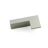 China Hardware Black Aluminum Cabinet Handles 60mm For Kitchen Door for sale