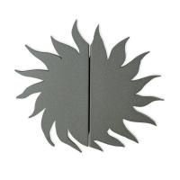 China Luxury 11cm Sun Flower Cabinet Gold Handles For Home Hardware for sale
