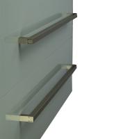 China Kitchen Square Cabinet Handles Cabinet Pulls Brushed Nickel Drawer Pulls Kitchen Cabinet Hardware for sale