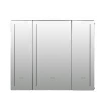 China Modern Italian Bathroom Wall Cabinet Import LED Mirror Bathroom Vanity Cabinet for sale