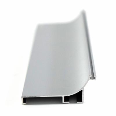 China Finger Edge Pull Concealed Handle for Home Kitchen Door Drawer Cabinet Silver Stain Nickel with Screws for sale