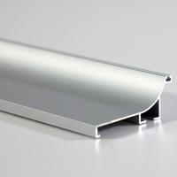 China Finger Edge Pull Concealed Handle for Home Kitchen Door Drawer Cabinet Silver Stain Nickel with Screws for sale