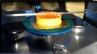 China Automatic Commercial Cake Slicer Embryo Sponge Cake Cutting Equipment for sale