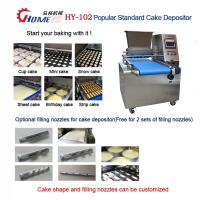 China 304SS Cake Filling Machine Layer Cake Production Line 1KW for Food Shop for sale