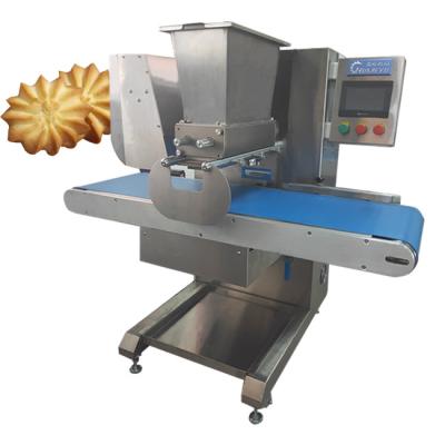 China Danish Janssen Banana Biscuit Mold Hard Cookies Chips Forming Making Depositor Extrusion Machine for sale