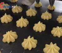 China 1KW Snack Maker Automatic Cookie Machine with Video Technical Support for sale