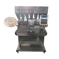 China 316 Stainless Steel Swiss Roll Mold Filling Cake Production Line Cuztomized for sale