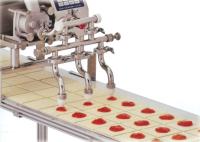China Tabletop Cream Cheese Ice Pop Filling Sealing Machine Chocolate Depositor 45KG for sale