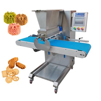 China 304 Stainless Steel CE Certified Automatic Cookie Making System for 350 KG Production for sale
