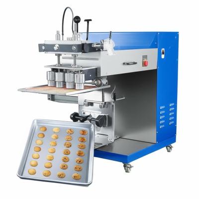 China Adjustable Cookie Size Cookie Machine with 1KW Power and Suitable Tray 400*600 for sale
