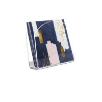 China Custom U-Shaped Transparent Acrylic Napkin Holder for Weddings Parties and Restaurants for Coffee Shops and Kitchen Use for sale