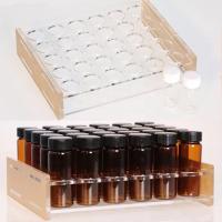 China Custom Transparent Acrylic Test Tube Rack Laboratory Sample Centrifuge Tube Reagent Storage Rack Pot Use for sale