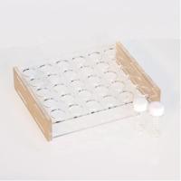 China Custom Transparent Acrylic Test Tube Rack Laboratory Sample Centrifuge Tube Reagent Storage Rack Pot Use for sale