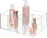 China Modern Transparent Plastic Storage Case with Compartments for Beauty Products Toiletries and Personal Items for sale