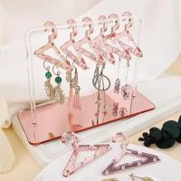 China Acrylic Earring Jewelry Display Stand Mini Earring Hanger Cute Jewelry Storage Organizer for sale
