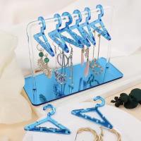 China Acrylic Earring Jewelry Display Stand Mini Earring Hanger Cute Jewelry Storage Organizer for sale