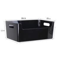 China Premium Clear Acrylic Desktop Organizer Box for Cosmetic Mask Snack Kitchen Household Clutter Storage for sale
