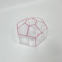 China Factory Wholesale Rotating Dustproof Multi-Compartment High Clarity Acrylic Cosmetic Storage Box for Vanity Desktop for sale