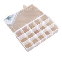 China High Quality Hot-Selling Compartments Removable Portable Transparent Plastic Storage Box for Jewelry Jewelry for sale