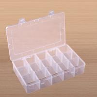 China High Quality Hot-Selling Compartments Removable Portable Transparent Plastic Storage Box for Jewelry Jewelry for sale