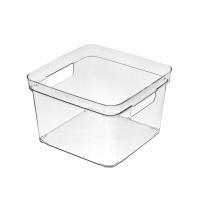 China Hot-Selling Wholesale High Transparency Sturdy Durable Large Capacity Minimalist Style Plastic Storage Box for Home Storage for sale