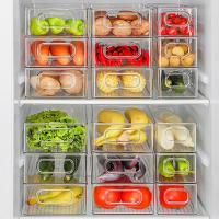 China Factory Wholesale Large Capacity Sealed Fresh-Keeping Wear-Resistant Easy Clean Plastic Fresh-Keeping Box for Kitchen Storage for sale
