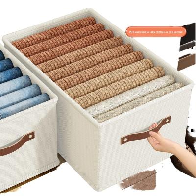 China High Quality Oxford Cloth Material No Compartment Drawer Type Dustproof Oxford Cloth Storage Box for Bedroom Clothes Storage for sale