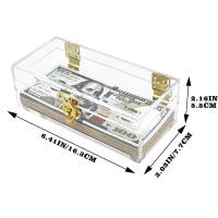 China Customizable Multifunctional Piggy Bank with Metal Lock Multifunctional Piggy Bank with Metal Lock Gold Coin Chest for sale