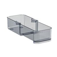 China Minimalist Acrylic Drawer Organizer Durable Clear Storage Box Desktop Cosmetic Case for Makeup Lipstick Kitchen Cutlery Utensils for sale