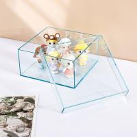 China Factory Wholesale Transparent Customizable Multi-color Acrylic Square Storage Box for Sundries for sale