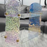 China Colorful Acrylic Cup Holder 2 Shelf Living Room Products Storage Perfume Cosmetics Multi-Layer Display Storage  Display Racks for sale