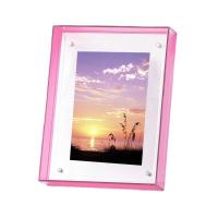 China Factory Custom Double Sided Transparent Silk Scarf Displaying Artwork Certificate Exhibition Acrylic Picture Frame for sale