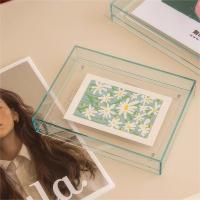 China Factory Custom Double Sided Transparent Silk Scarf Displaying Artwork Certificate Exhibition Acrylic Picture Frame for sale